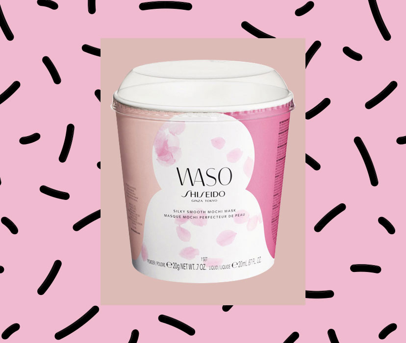 Освежающая маска для лица Waso Silky Smooth Sakura Mochi Mask, Shiseido ...